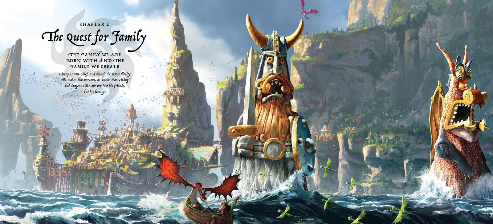 Artbook HTTYD3 ~ Berk Brasil