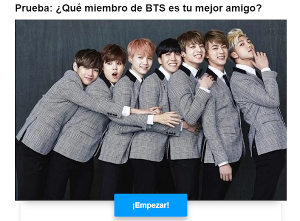 Test: ¿Qué miembro de BTS es tu mejor amigo?