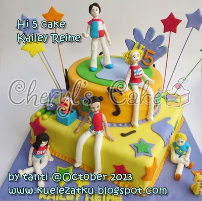 Kue Ulang Tahun Anak | CupCake | Birthday Cake: Hi-5 birthday cake for ...