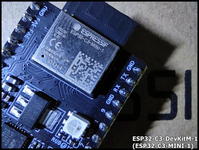 Embedded things: ESP32-C3-DevKitM-1 (ESP32-C3-MINI-1)