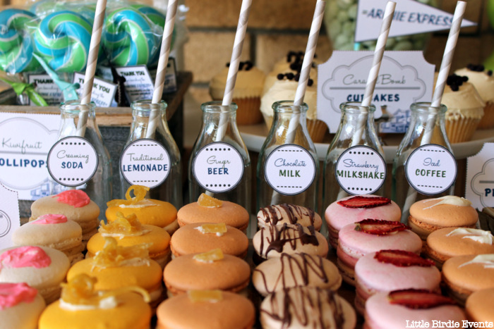 A little birdie told me...: Archie's Retro Train Party Dessert Table