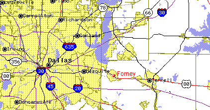 The Travelling Toe: Day Trip to Forney, Texas