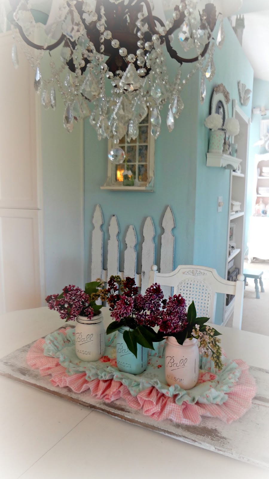 For the love of white: Charming Ruffles