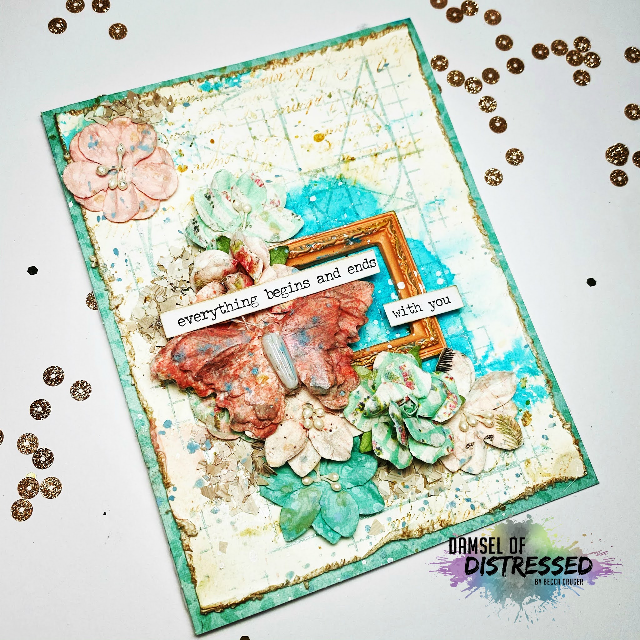 The Damsel of Distressed Cards