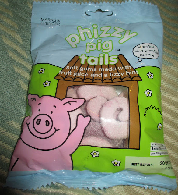 FOODSTUFF FINDS: Phizzy Pig Tails Sweets (Marks & Spencer) [By @SpectreUK]