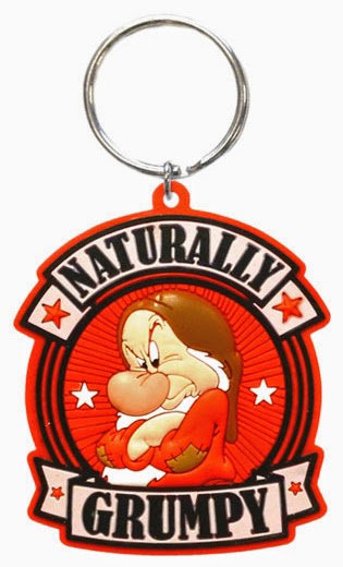 Filmic Light - Snow White Archive: Jerry Leigh Grumpy Keychains