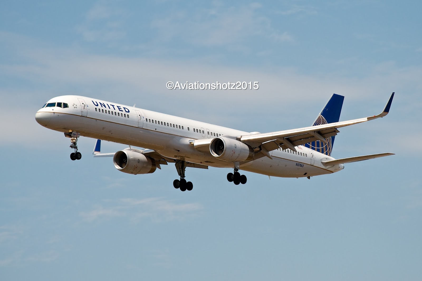 Aviationshotz: United Airlines B757-300