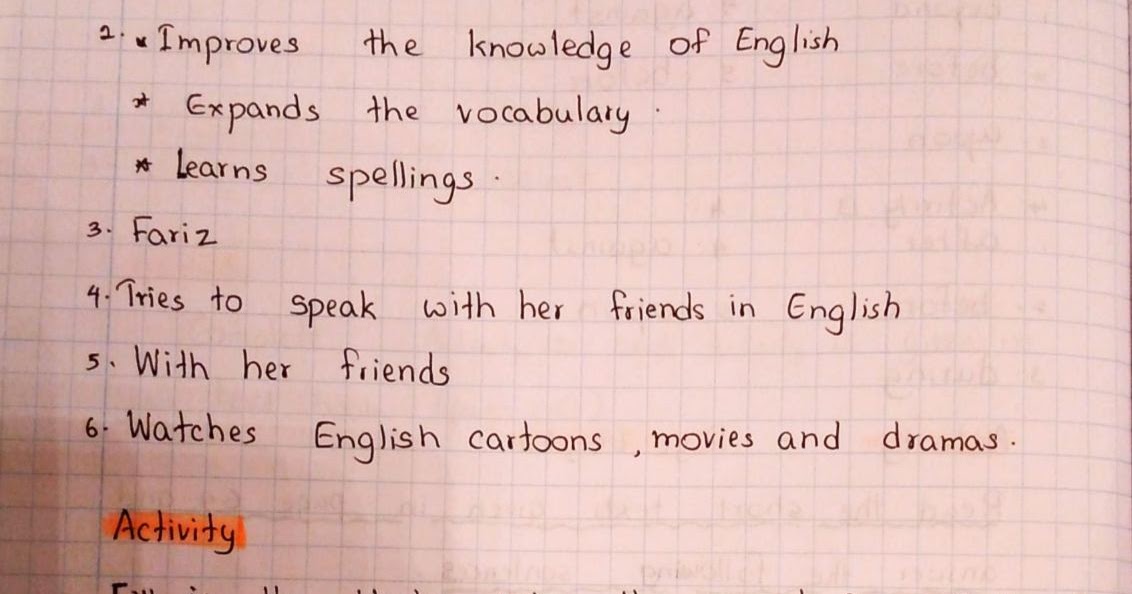 English Language - Grade 10