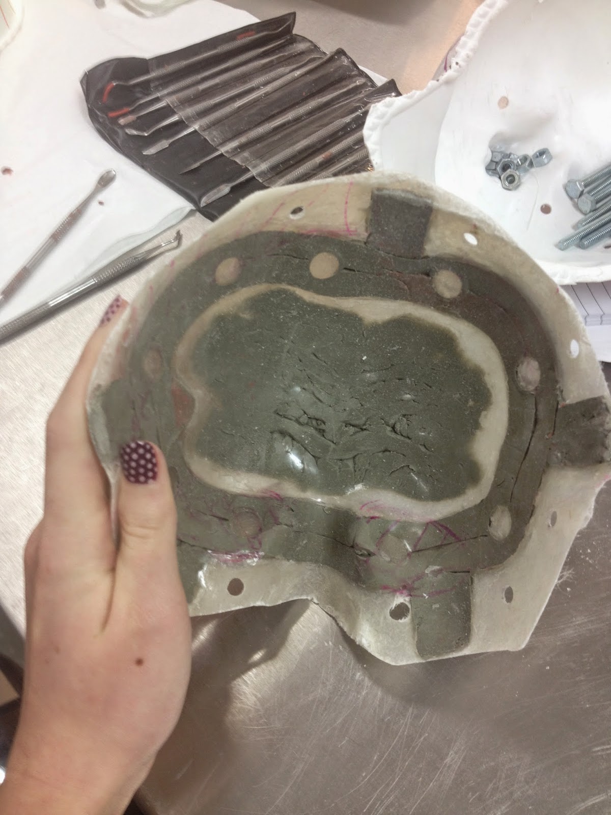 Make-up Exploration: Processing Silicone Prosthetics (using fiberglass ...