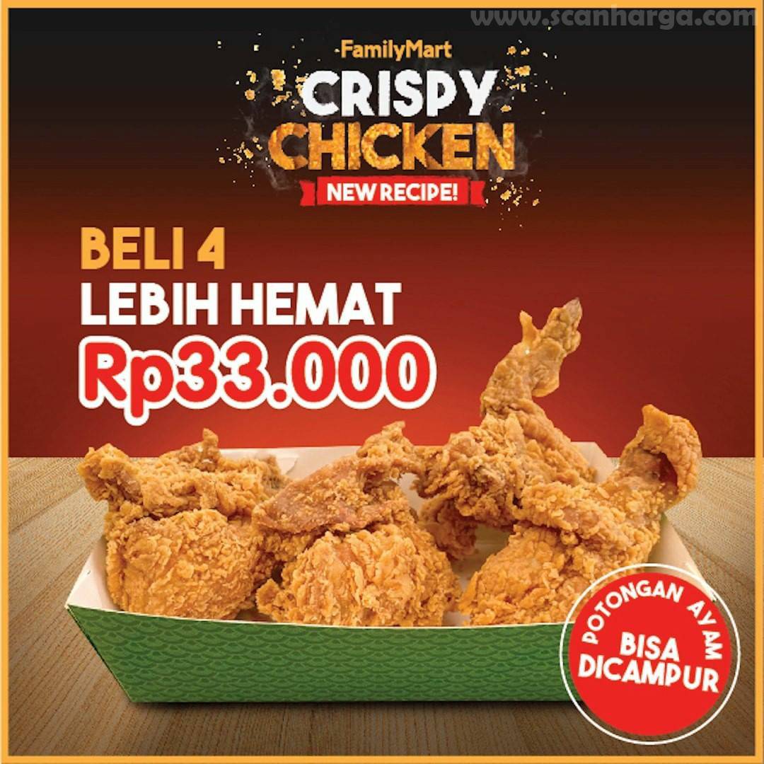 Family Mart Promo Paket Hemat Crispy Chicken Harga Mulai Rp 8.500 ...