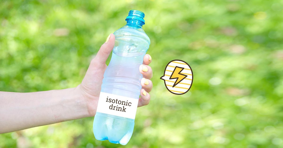 Waktu Minum Air Isotonik - Khas Minuman