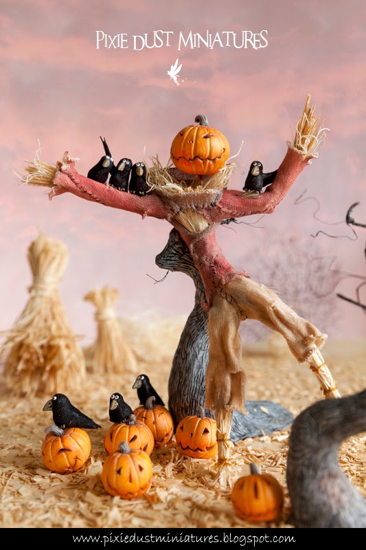 Pixie Dust Miniatures: Spooky Crows...