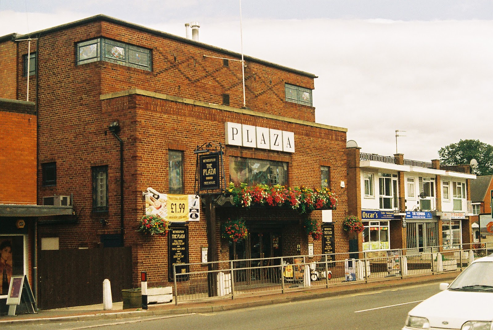 Pubs: Then & Now: # 218 The Plaza, Rugeley, Staffordshire : 1999 to 2016