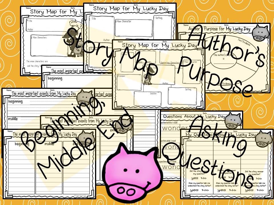 My Lucky Day by Keiko Kasza - Teaching Ideas | The Picture Book Teacher ...