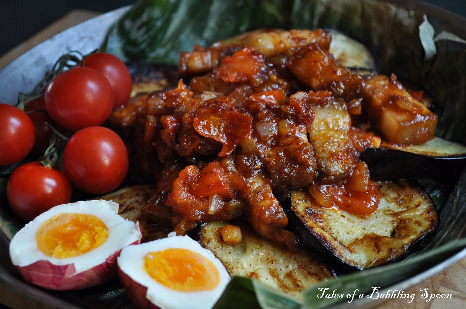 Tales of a Babbling Spoon: Pork Binagoongan with Eggplant