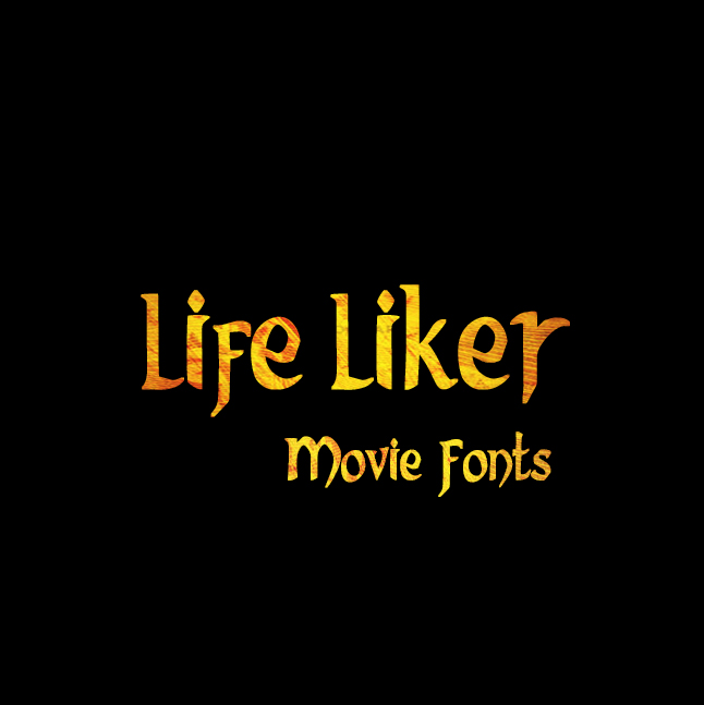 Movie Font Generator