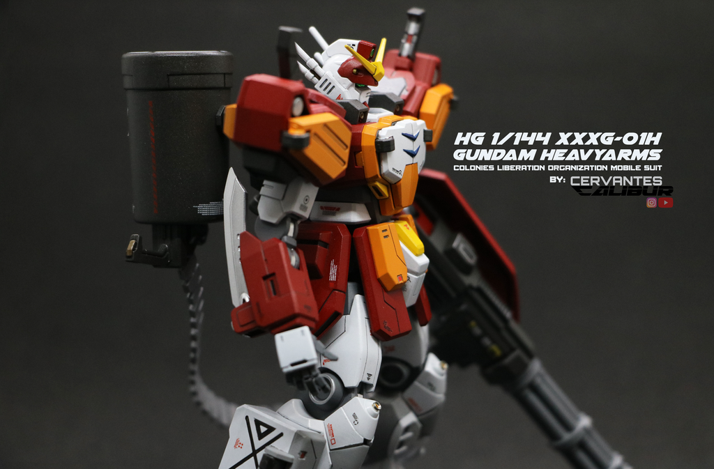 Custom Build: HGAC 1/144 Gundam Heavyarms