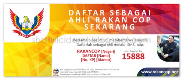 shahrilcidaret.blogspot.com: Car Sticker - Rakan Cop