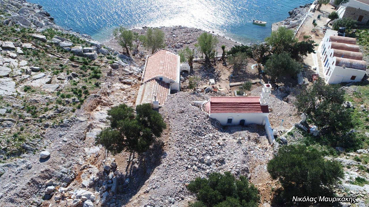 ΠΩΣ ΚΤΙΣΤΗΚΕ Η ΠΑΝΑΓΙΑ ΤΗΣ ΝΥΜΟΥ | ΣΥΜΑΙΩΝ ΓΗ