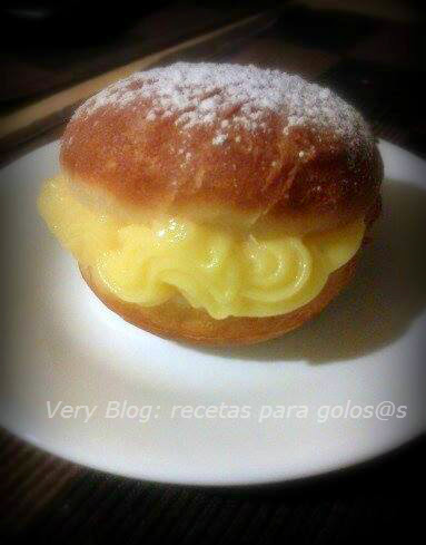[Very Blog] Recetas Para Golos@s: BERLINES CON CREMA PASTELERA