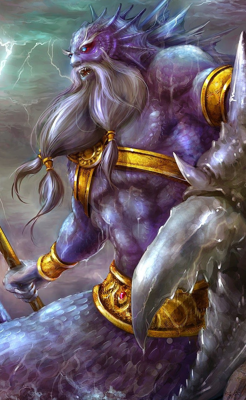 PLANETA AGUA: FORCIS : DIOS DE LAS PROFUNDIDADES DEL MAR