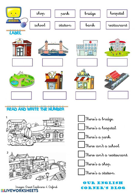 Learn English in Coras!: UNIT 9-MY CITY