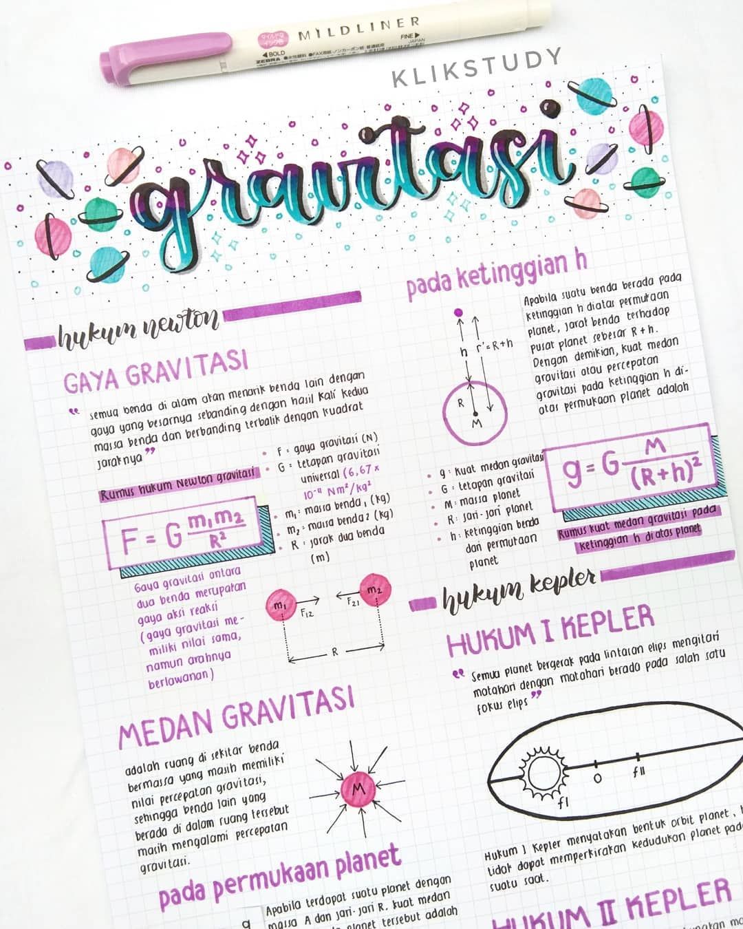 Tips Membuat Catatan Yang Estetik