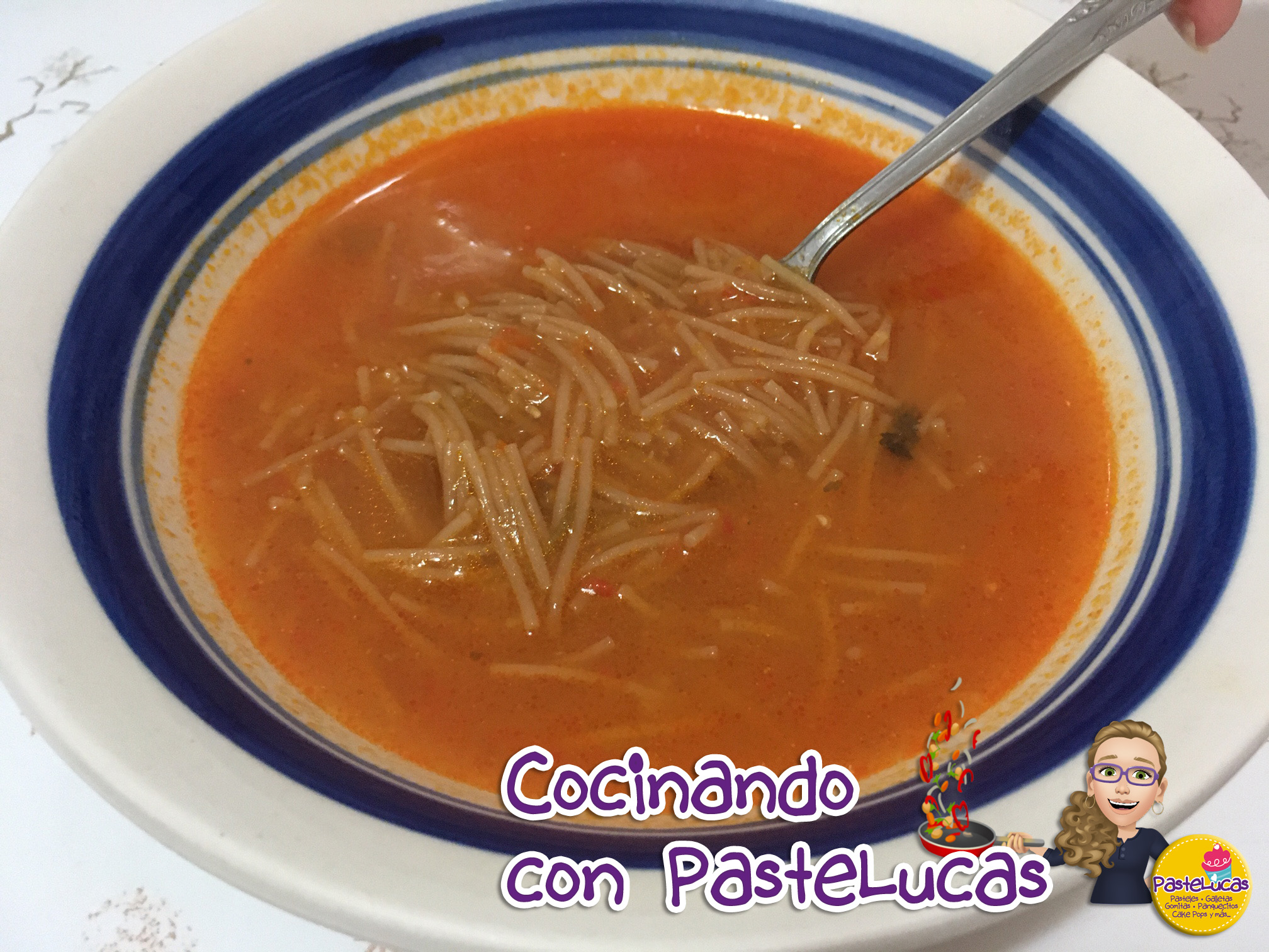 PasteLucas: DELICIOSA Sopa de fideo DE MI MAMÁ # 155