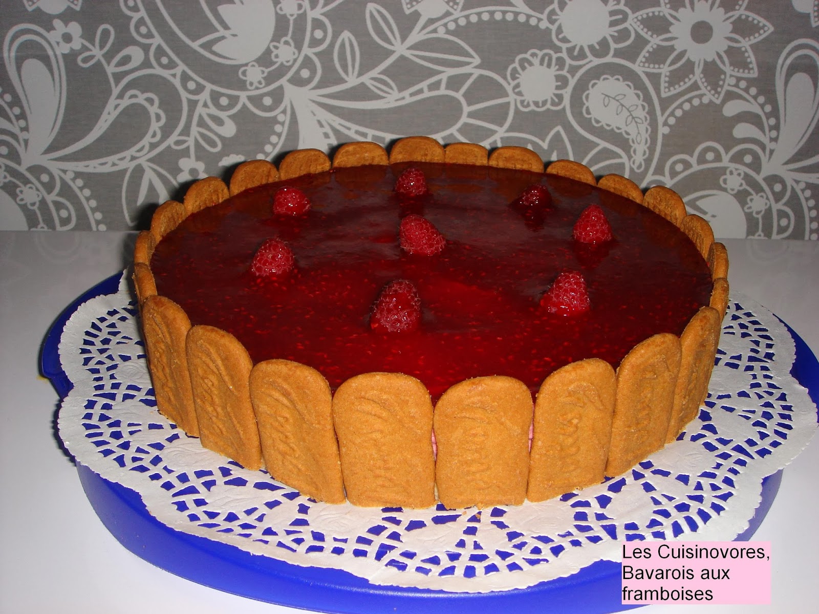 Les Cuisinovores: Le bavarois aux framboises