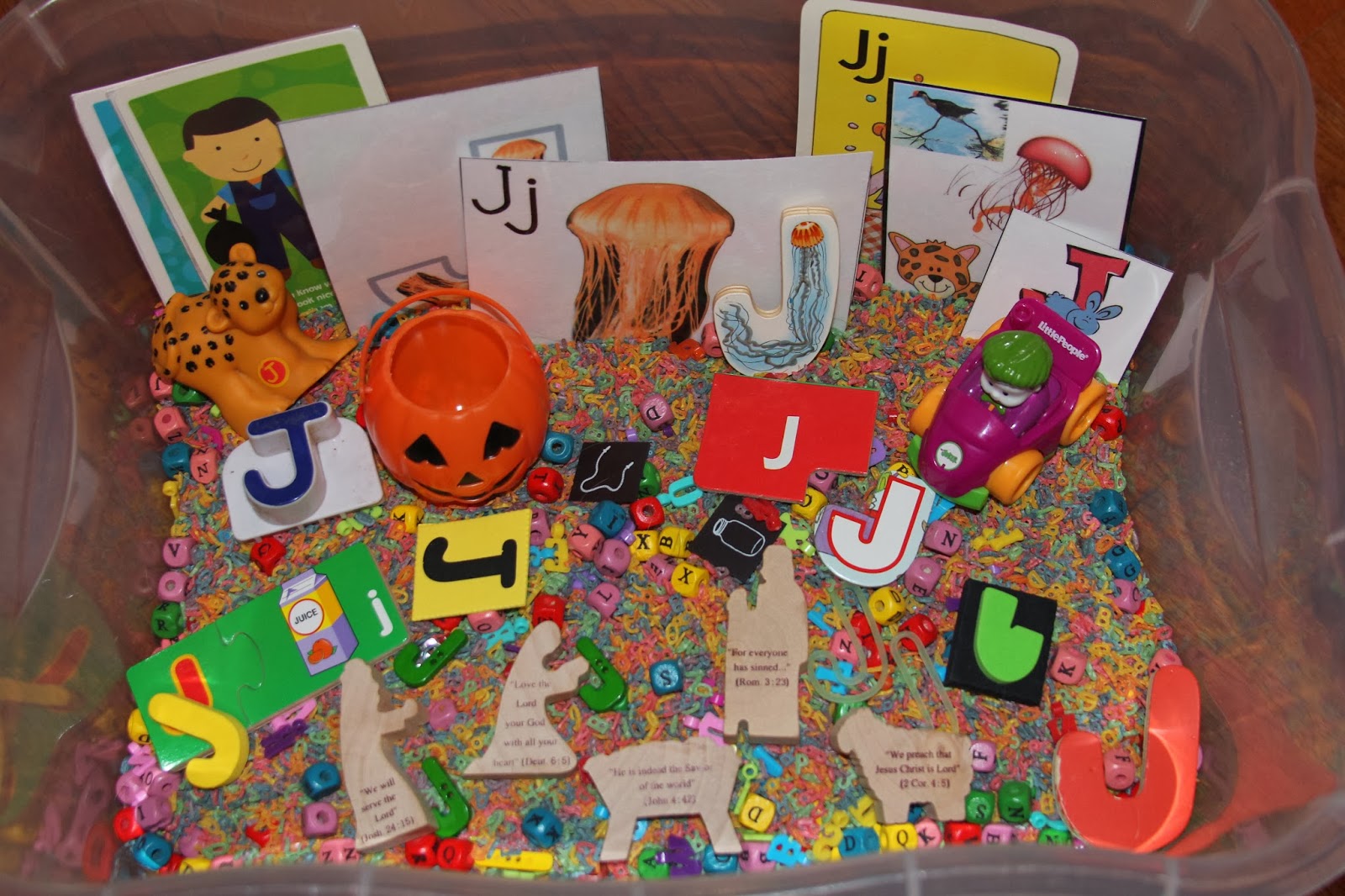The Fantastic Five: Alphabet Box: Letters J-L