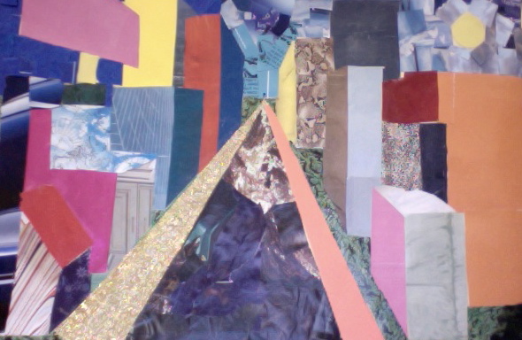 Secondary Art at Newman!: 9th and 10th Grade Perspective Collage