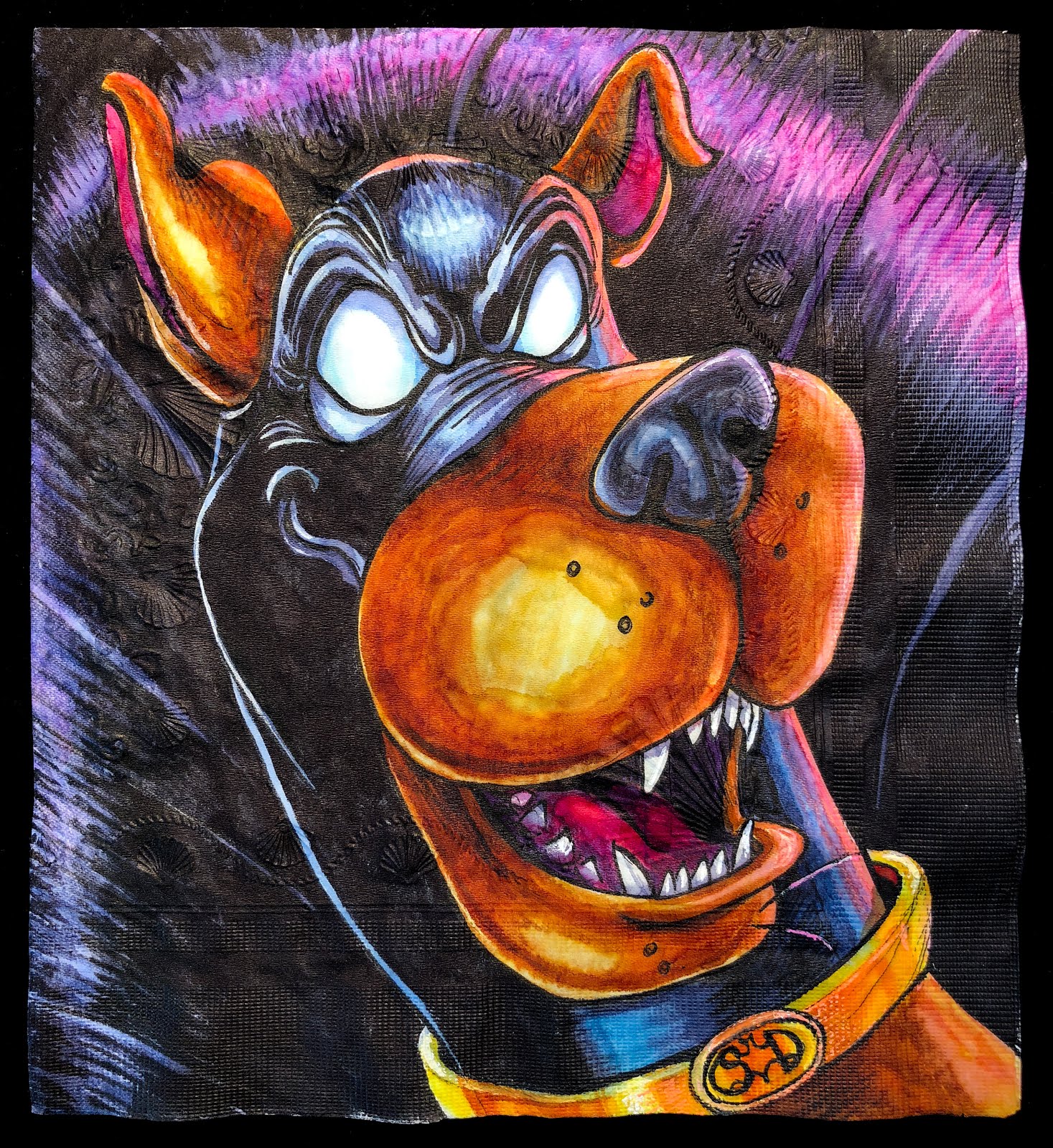 Daily Napkins: Scooby The Venomous Bat Hound