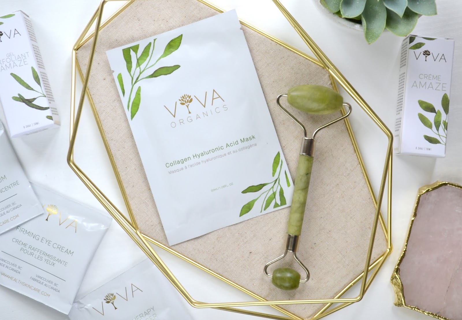 SHEET MASK | Viva Organics Collagen Hyaluronic Acid Mask #CanadaEh ...