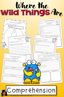 First Grade Love: 9+ Activities with Where the Wild Things Are!