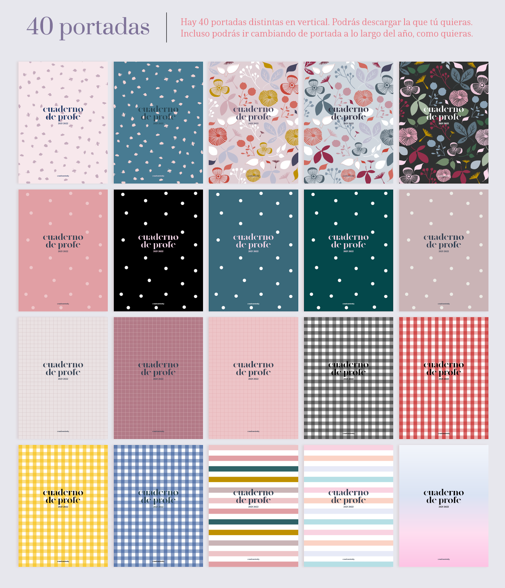 Creative Mindly: Cuaderno de profe digital 2021 2022