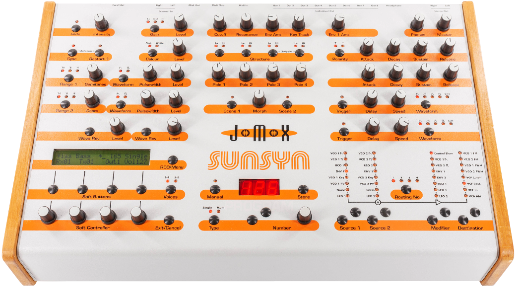 MATRIXSYNTH: UVI Introduces PX SunBox - Galactic Analog/Digital Jomox ...