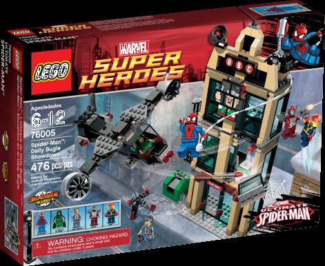 LEGO reveals The Dark Knights Rises and Ultimate Spider-Man sets at ...
