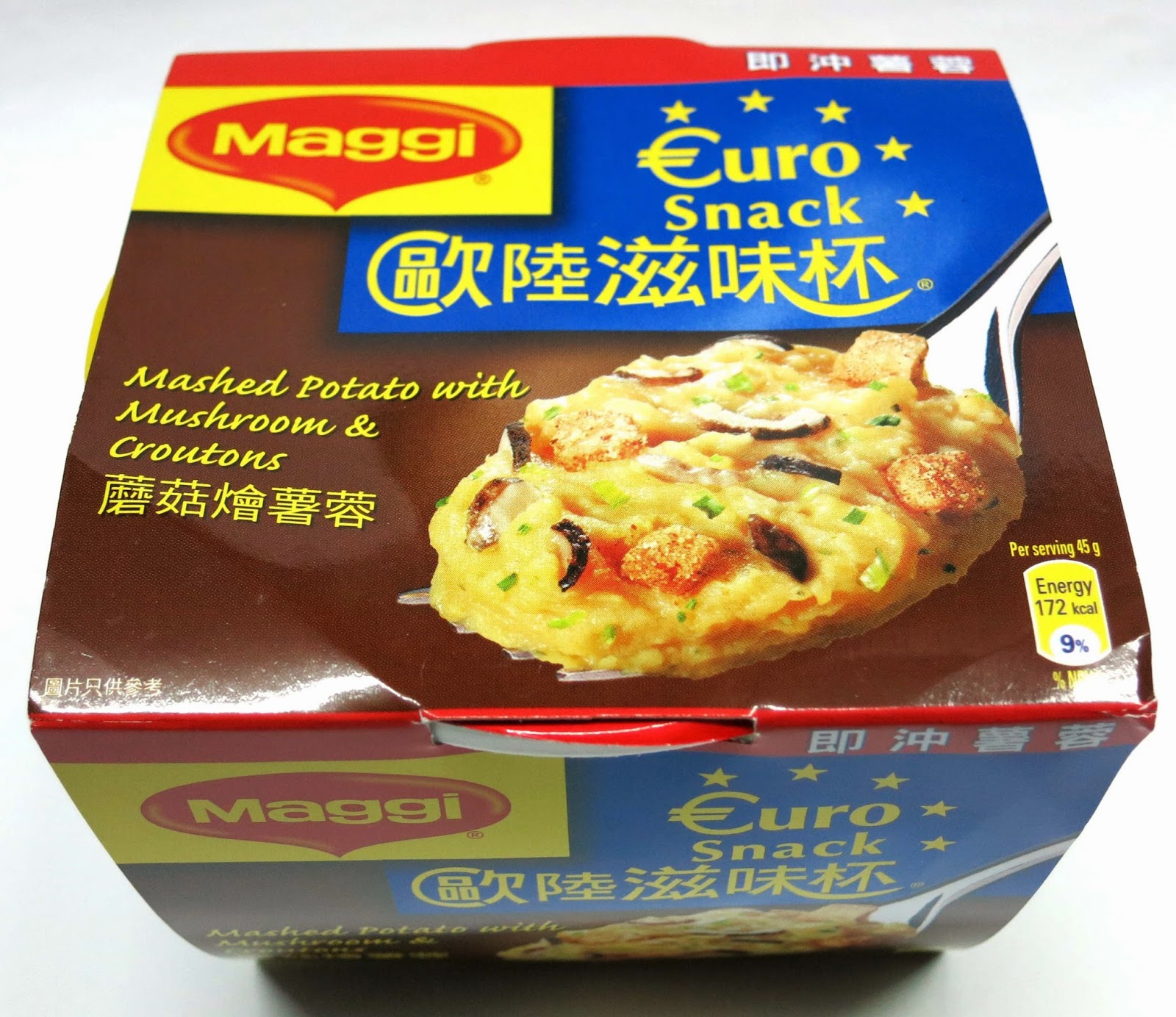 想 yummy, 就係咁 easy: 【零食推介篇】Maggi Euro Snack 蘑菇燴薯蓉