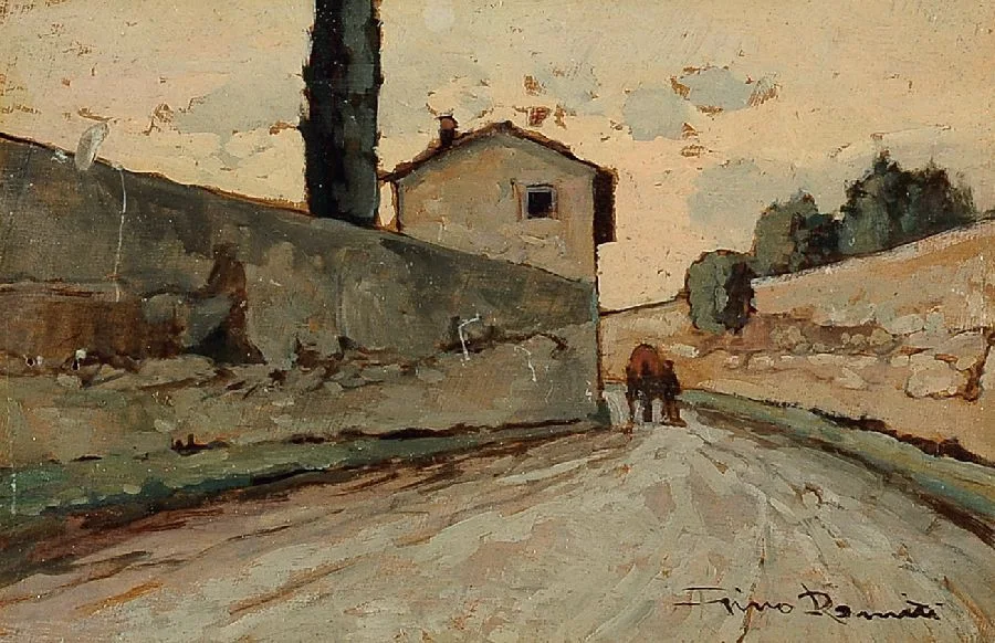 Gino Romiti | Post-Macchiaioli painter | Tutt'Art@ | Pittura * Scultura ...