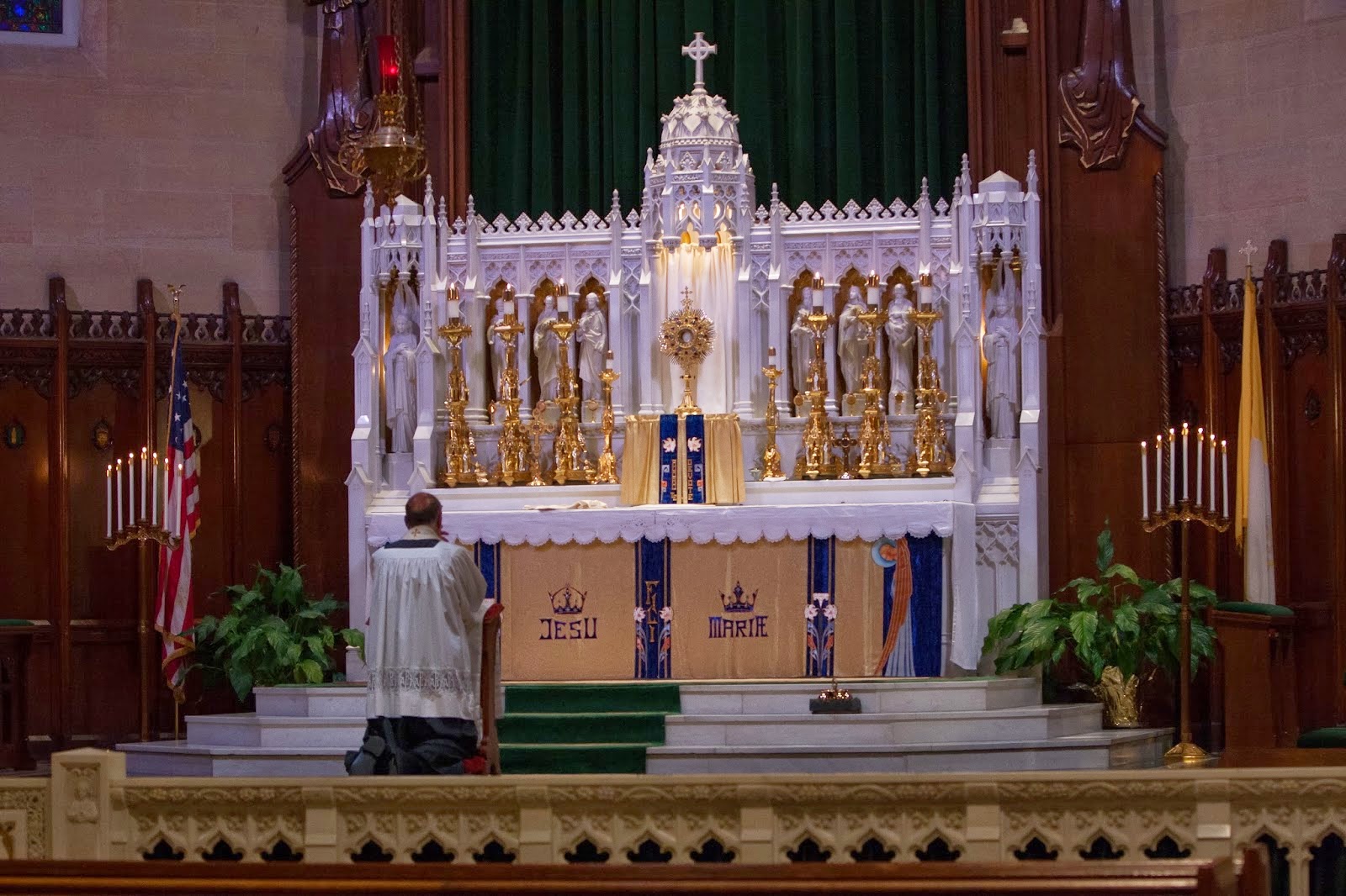 Te Deum laudamus!: 40 Hours Devotion at Assumption Grotto this weekend