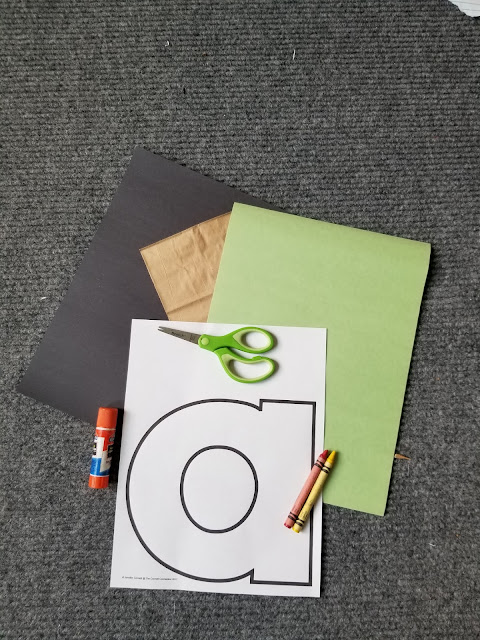 The Connett Connection: Letter A Craft: Apple