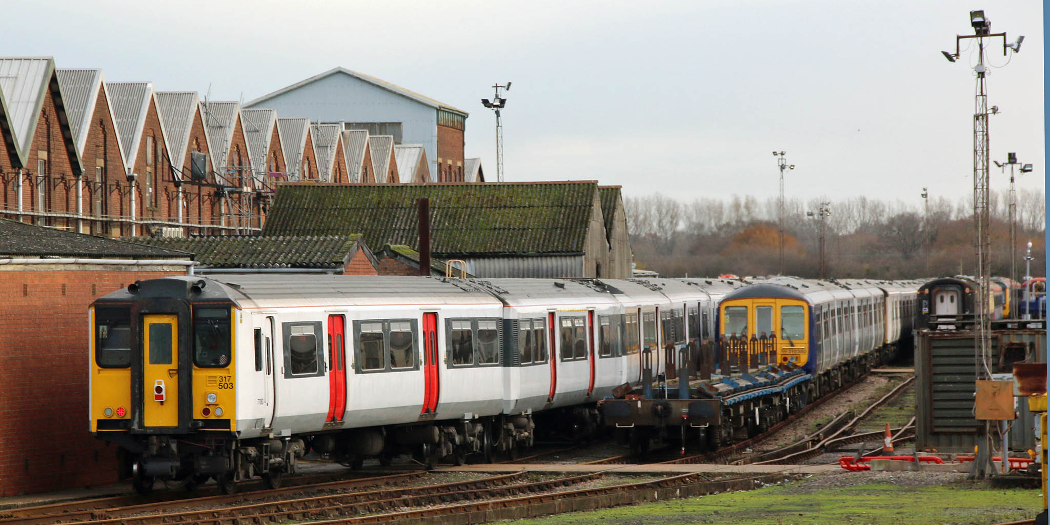 47s and other Classic Power at Southampton: Class 317s for scrap ...