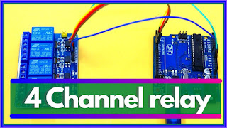 4 channel relay module interfacing with Arduino Uno Tutorial in English ...