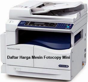 Daftar Harga Mesin Fotocopy Mini Lengkap | MasGie