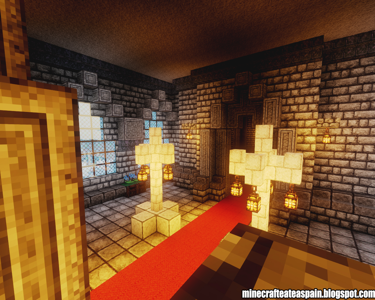 Creaciones Minecrafteate: Reino de Noriland, Castillo-Palacio en Minecraft.