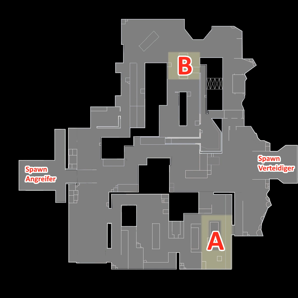 Valorant Icebox Map Layout