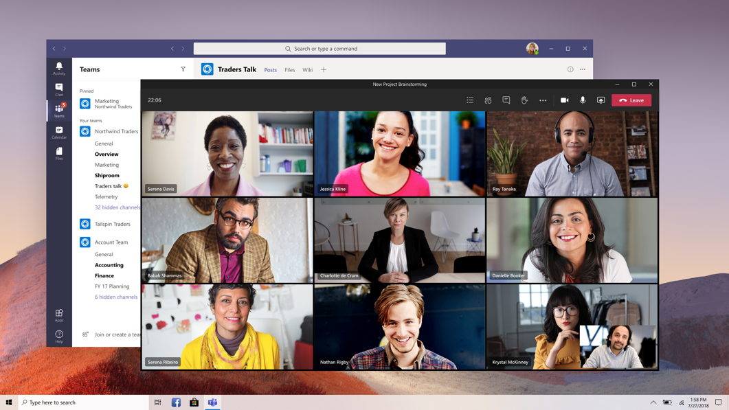 Microsoft Teams - Chat and videoconference software | Aluth