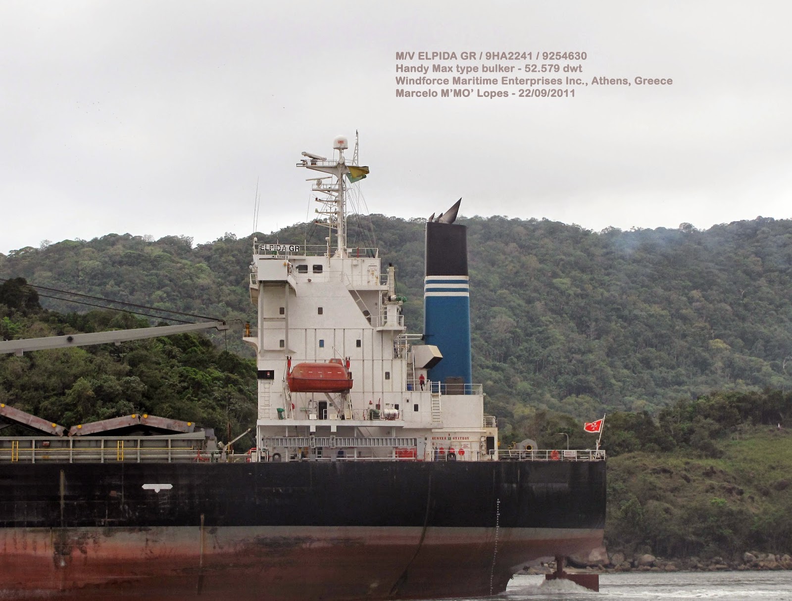 Santos Shiplovers: M/V Elpida GR / 9HA2241 - Embarque de açúcar em Santos