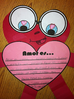 B is for Bilingual: We are ready for Valentine's day