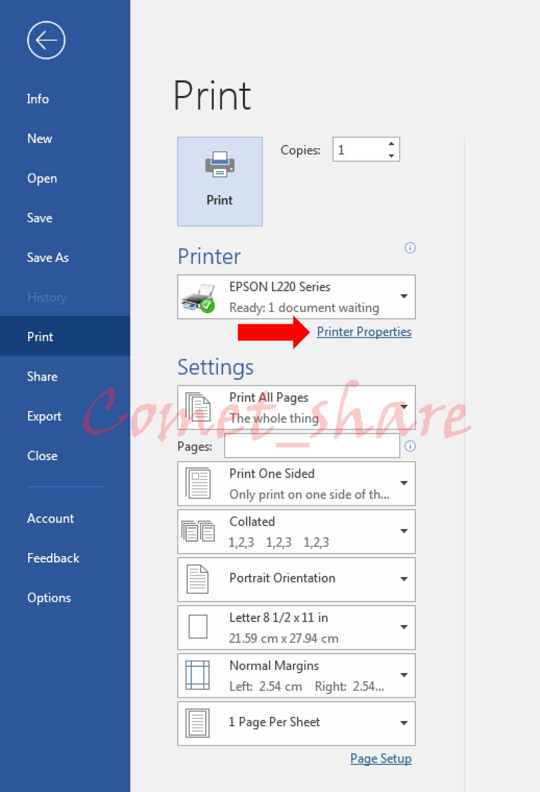 Begini Cara Menambahkan Ukuran Kertas F4 Di Printer EPSON - COMET_SHARE